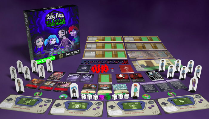 Maestro Media brings Sally Face to the tabletop in Strange Nightmares ...