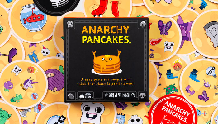 Exploding Kittens reimagines Dobble as Anarchy Pancakes | Mojo Nation
