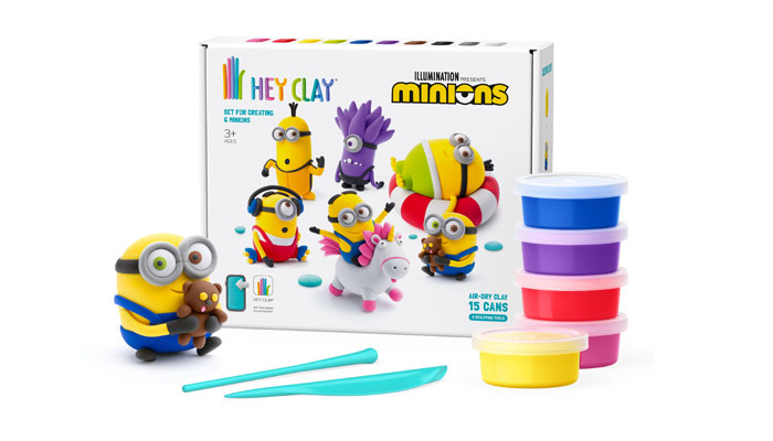Hey Clay launches first licensed set with Minions | Mojo Nation
