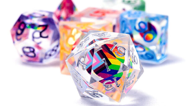 Sirius Dice and Wizards of the Coast launch D&D Progress Pride dice set ...