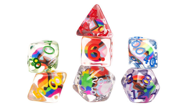 Hasbro teams with Sirius Dice for D&D Progress Pride dice set | Mojo Nation